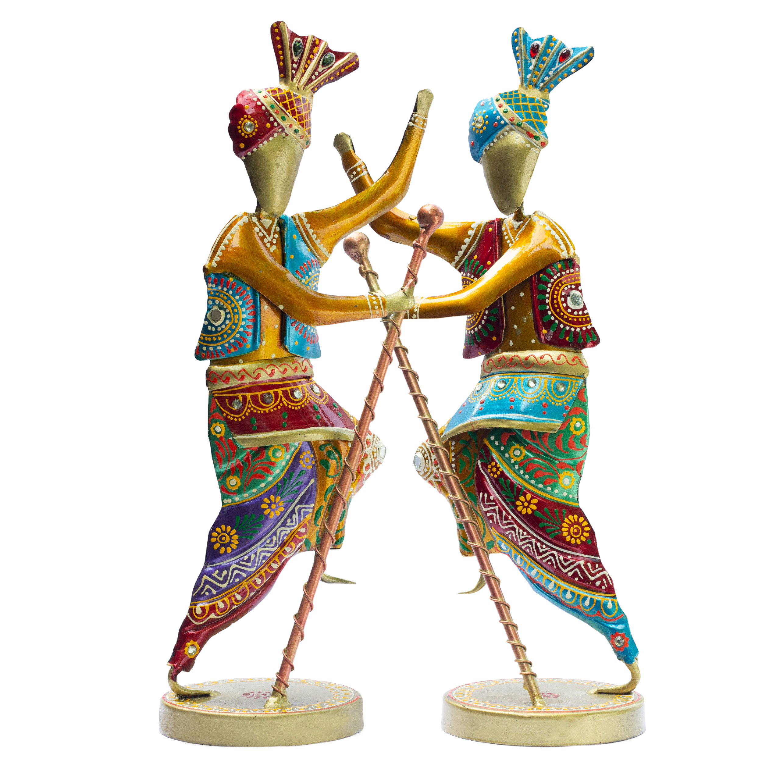 Punjabi Bhangra Dancers Showpiece for Home Decor: Add a Cultural Touch ...